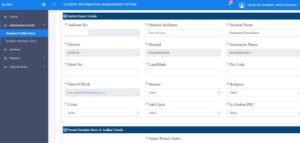 New Students Admission Online Upload Process 2025-26 at studentinfo