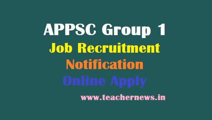 APPSC Group 1 Vacancies 2022 - 92 Posts Recruitment Notification Apply