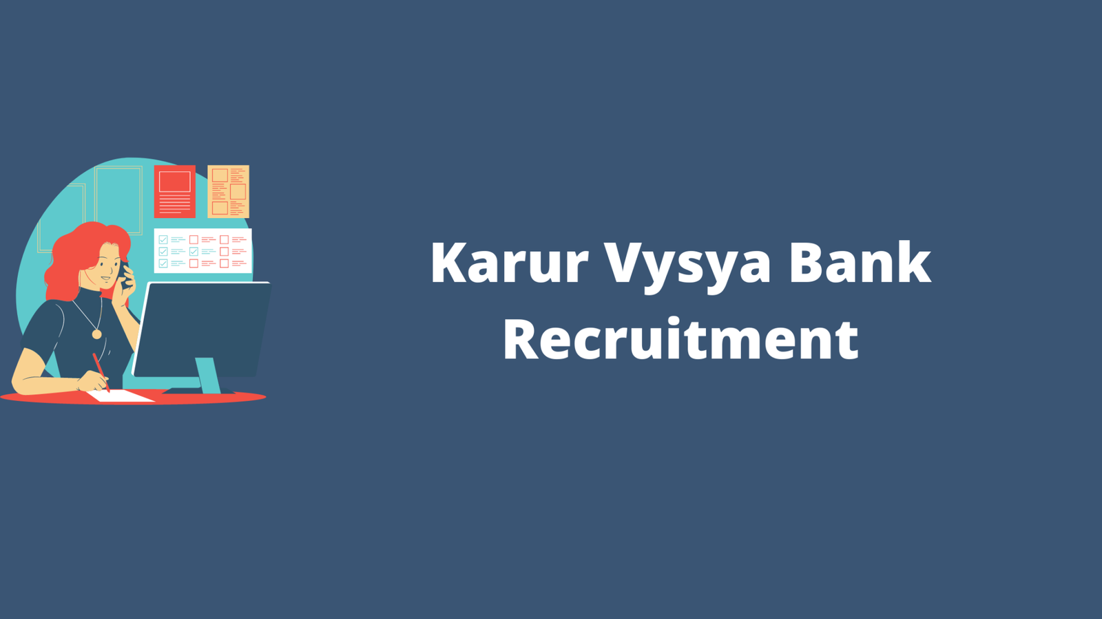 Karur Vysya Bank Recruitment 2022 - Apply Online for Sales & Service ...