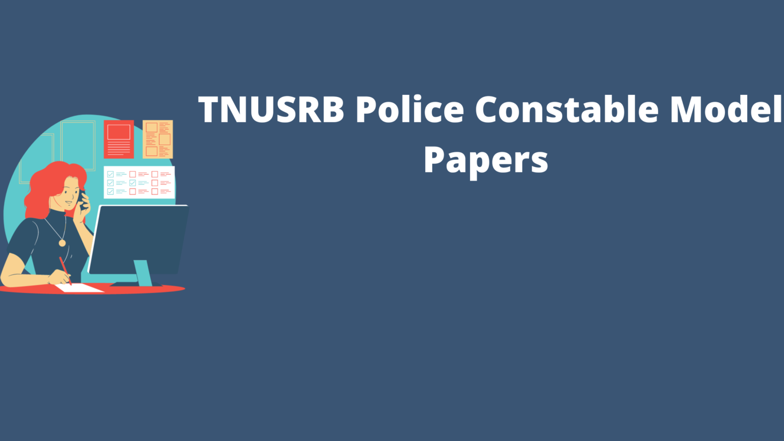 TNUSRB Police Constable Model Papers 2022 (PDF) Jail Warder & Fireman ...